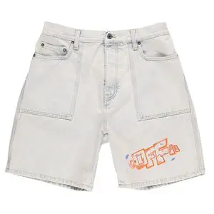 Off-White Utility Denim Shorts