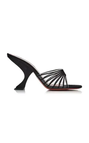 Women's Amina Muaddi Black Sandals