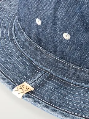Visvim Logo-appliqued Denim Fedora