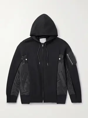 Sacai Full Zip Sweatshirts Hoodies For Men