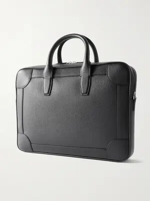 Mulberry Belgrace Full-grain Leather Briefcase - Black