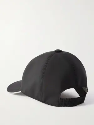Loro Piana Logo-embroidered Storm System® Baseball Cap - Black