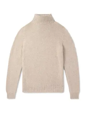 Men's Cashmere Roll Neck