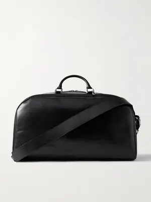 Enfants Riches Déprimés Leather Weekend Bag - Black