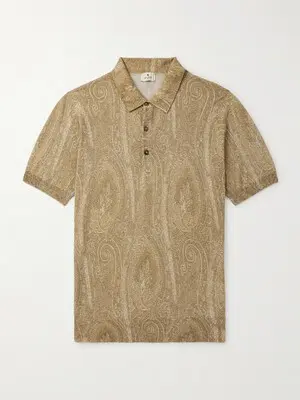 Etro Button Down Polos For Men