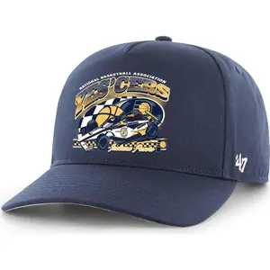 '47 Indiana Pacers Solid Hitch Adjustable Hat - Navy