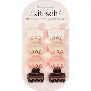 KITSCH Mini Puffy Claw Clip Set - Rosewood