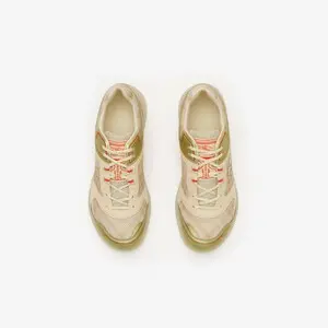Burberry Check Matrix Sport Sneakers - Gold/clam Beige