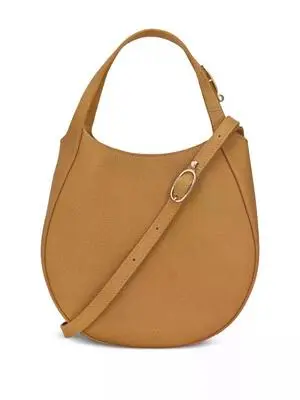 Longchamp Grained-leather Handbag