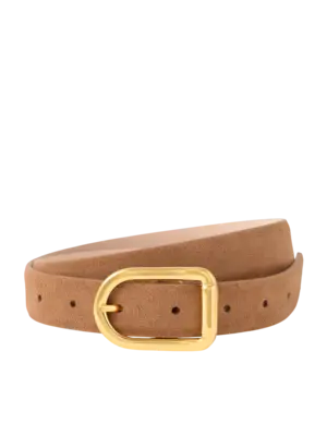 DEHANCHE Mija Suede Belt - Brown