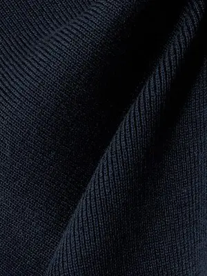 Chloé Logo Detailed Ribbed Turtleneck Sweater