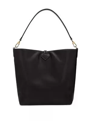 Longchamp Le Roseau Medium Leather Shoulder Bag