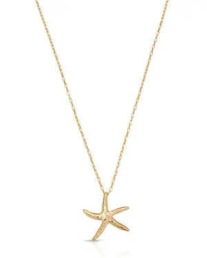 Starfish pendant necklaces