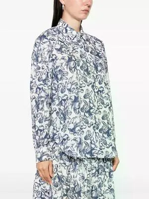 Maje Fruit-print Button Shirt