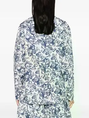 Maje Fruit-print Button Shirt