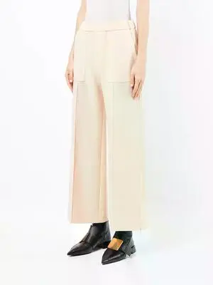 JIL SANDER Wide-leg Wool Trousers