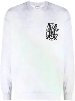 COUNTY OF MILAN Logo Embroidery Sweatshirt - Grey