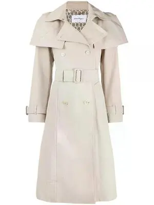 FERRAGAMO Belted Trench Coat