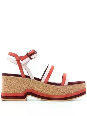 FERRAGAMO Wedge Platform Sandals
