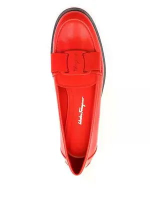 FERRAGAMO Vivaldo Logo-plaque Loafers