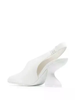 FERRAGAMO F-heel Slingback Pumps