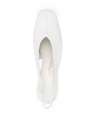 FERRAGAMO F-heel Slingback Pumps