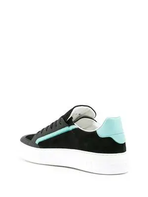 FERRAGAMO Borg Low-top Sneakers - Black