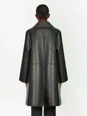 FERRAGAMO Textured Nappa-leather Coat