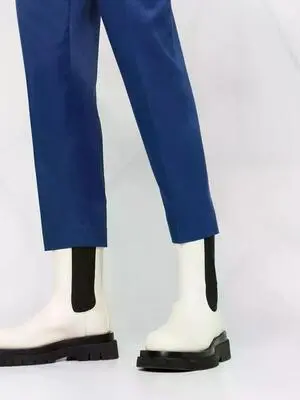 FERRAGAMO Straight-leg Silk Trousers
