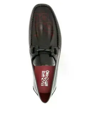 FERRAGAMO Leather Penny Loafers