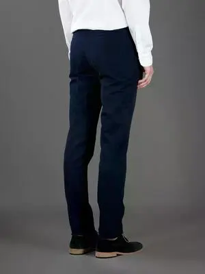 Incotex Straight Leg Linen-cotton Trousers