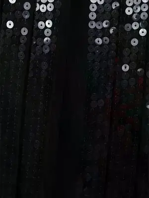Prada Sequin-embellished Pleated Dress