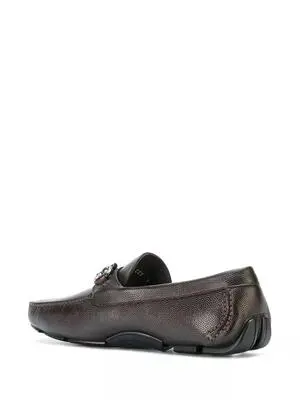 FERRAGAMO Gancio Horsebit Loafers - Brown