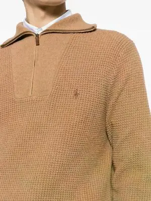 Polo Ralph Lauren Polo Pony-embroidered Waffle-knit Jumper