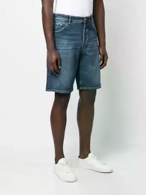 PT TORINO Straight-leg Denim Shorts