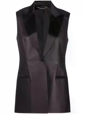 FERRAGAMO Tailored Leather Blazer