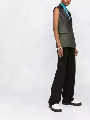 FERRAGAMO Tailored Leather Blazer