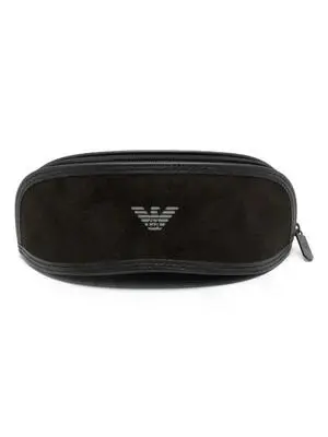 Emporio Armani Rectangle-frame Sunglasses