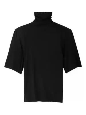 Jacquemus Short-sleeve Turtleneck Top
