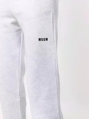 MSGM Logo Detail Jersey Sweatpants