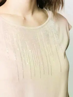 Fabiana Filippi Sequin Embellished Blouse