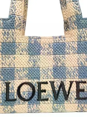 Loewe Font Tote Bag - Neutrals