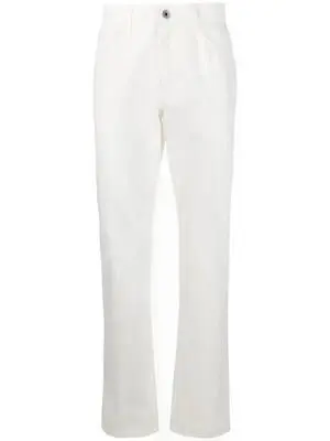FERRAGAMO Straight-leg Jeans With Embossed Logo Patch