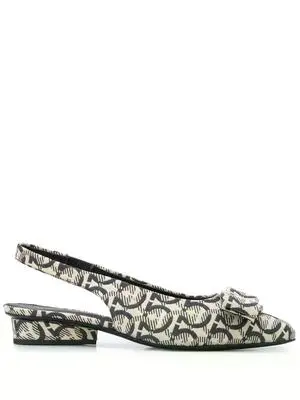 FERRAGAMO Vara Gancio Flat Pumps