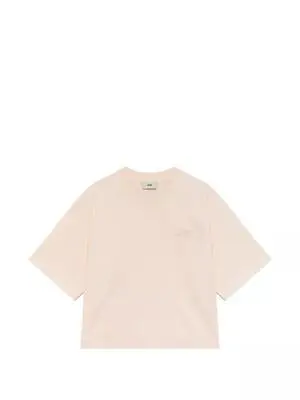 AUTRY Embroidered Logo T-shirt - Pink