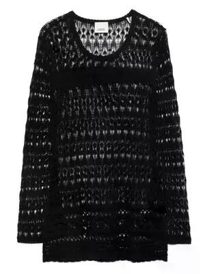 Isabel Marant Étoile Crochet Bell-sleeve Top