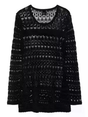 Isabel Marant Étoile Crochet Bell-sleeve Top