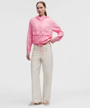 Lululemon Hood-lite Relaxed-fit Jacket - Candy Cloud