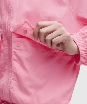 Lululemon Hood-lite Relaxed-fit Jacket - Candy Cloud