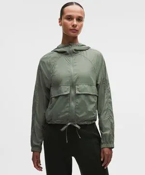 Lululemon Hood-lite Relaxed-fit Jacket Willow Leaf